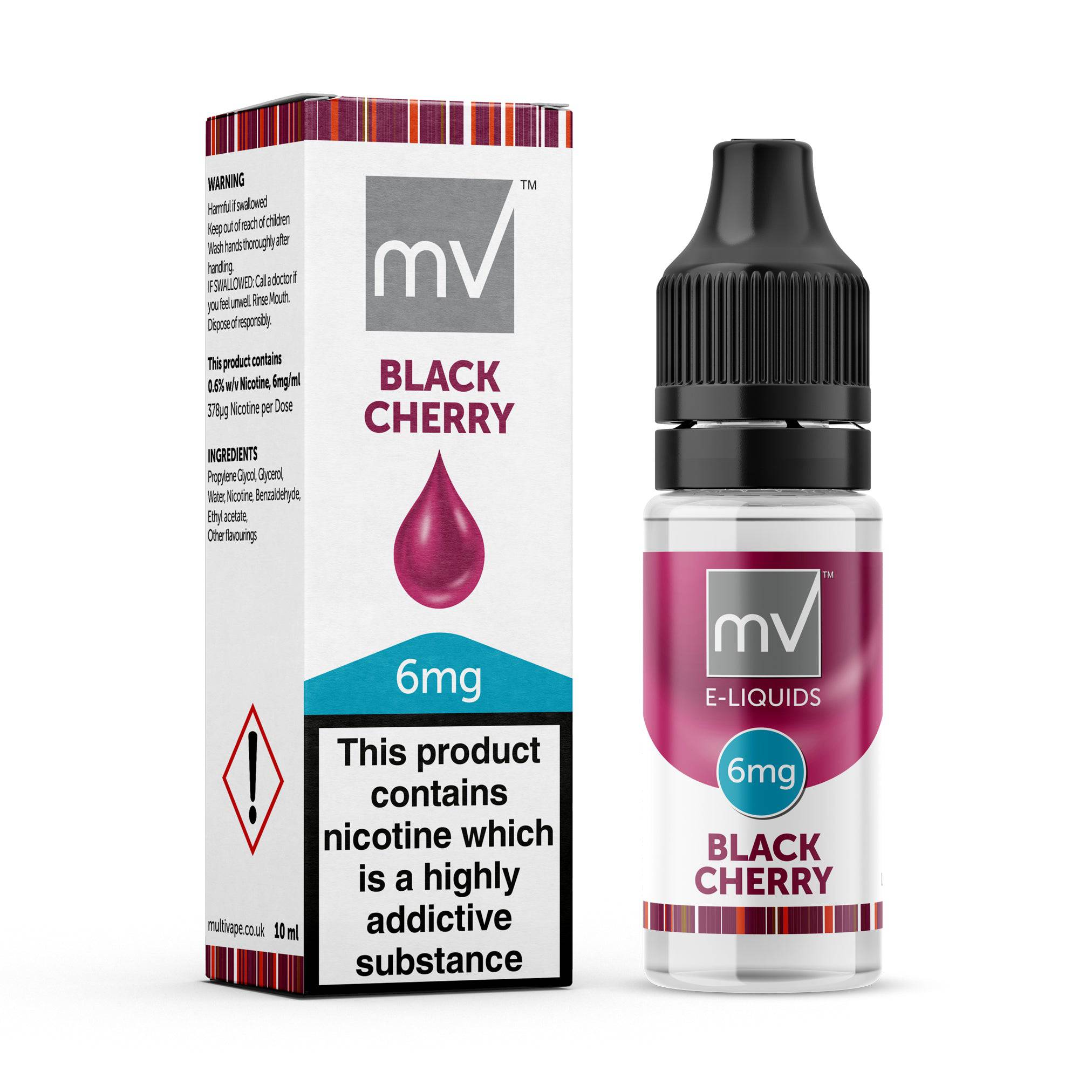 MV Black Cherry E-Liquid – multiVAPE